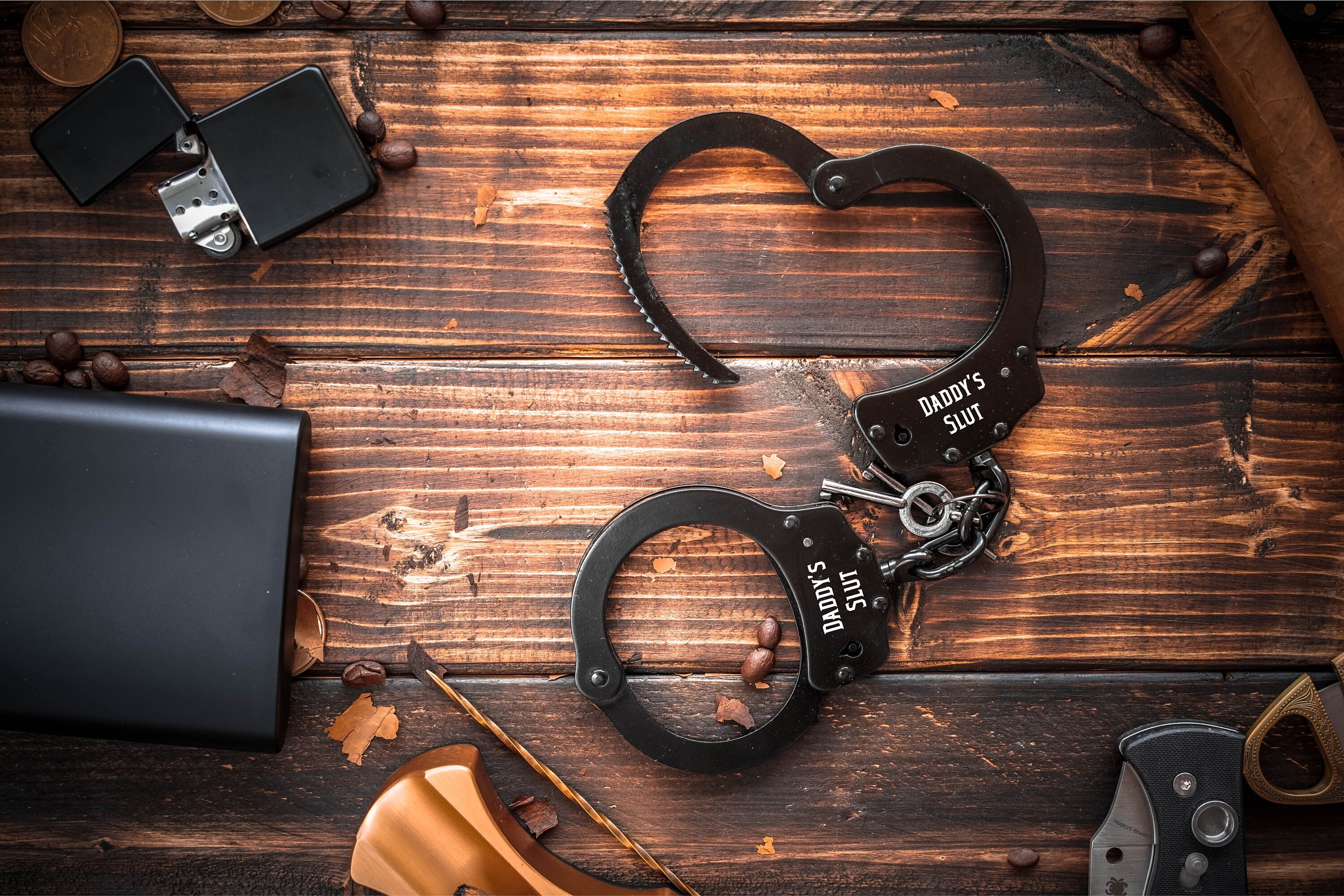 Personalized Handcuffs Police Handcuffs BDSM Handcuff - Etsy