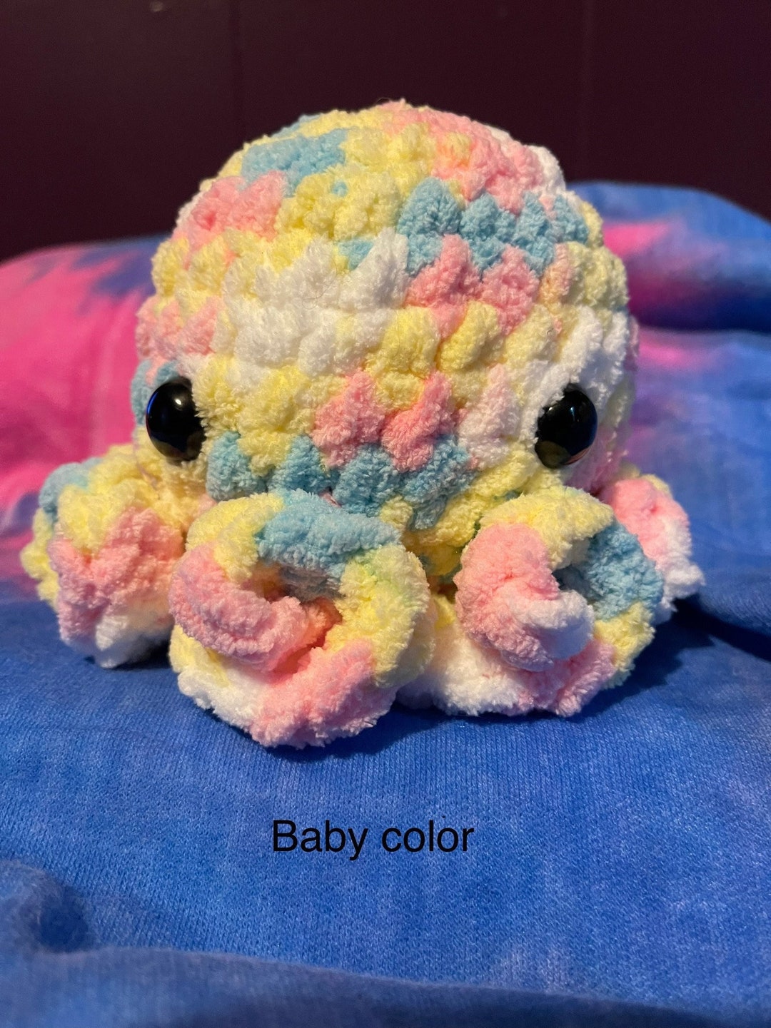 Fiona the Fuzzy Octo No Sew Crochet Pattern Only - Etsy