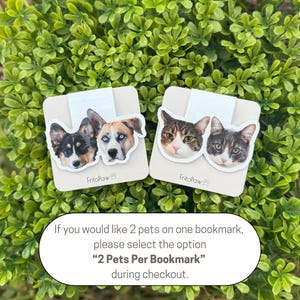 Personalized Bookmark | Custom Bookmark | Custom Pet Photo Gift | Dog ...