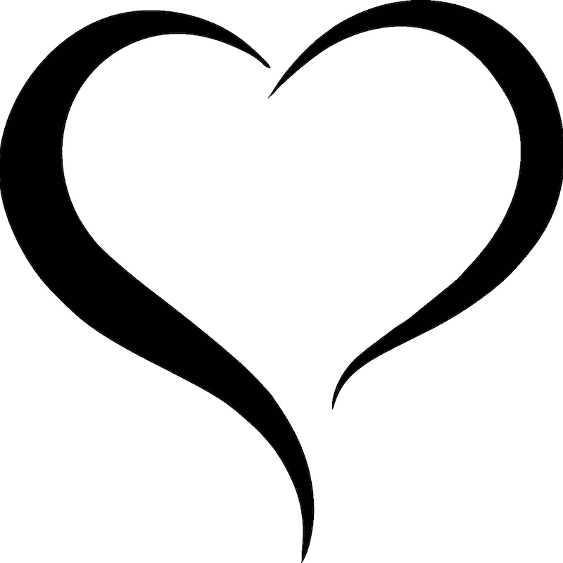 Heart Stickers - Etsy