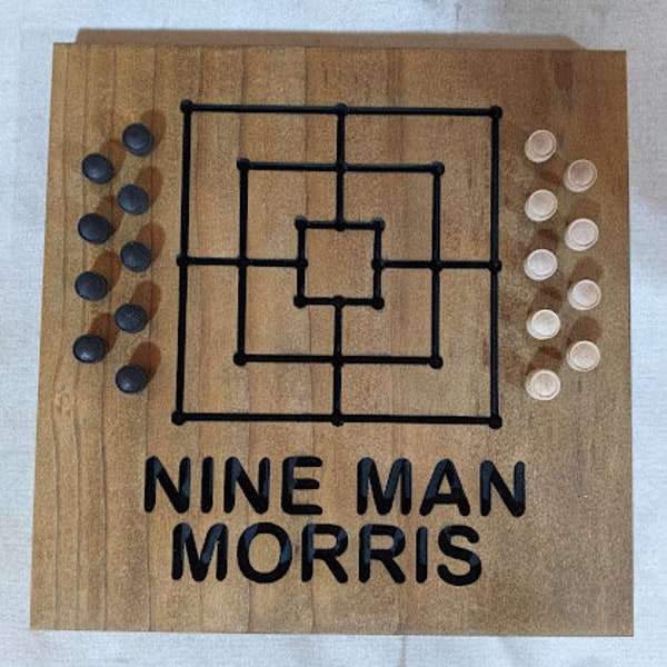 Nine Man Morris - Etsy