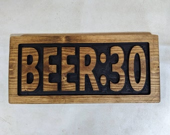 Wood Beer Sign - Etsy