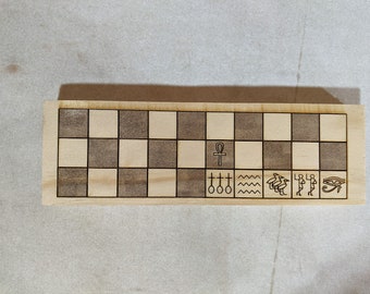 Blue Ibis Egyptian Senet Board Game - Etsy
