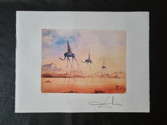 Surrealismo Dali Elefantes
