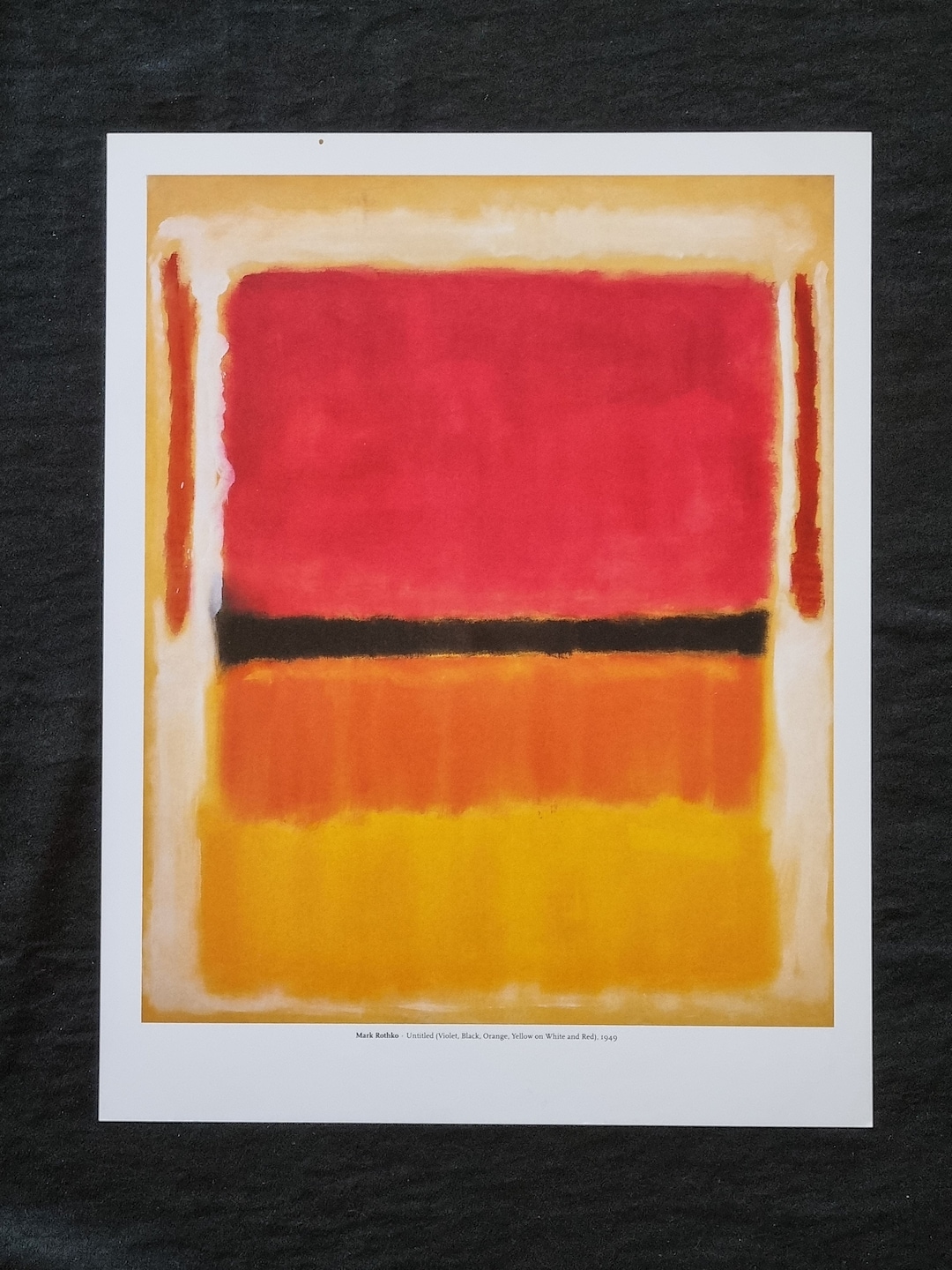 Mark Rothko "untitled, 1949" Title and Description of the Work on the ...