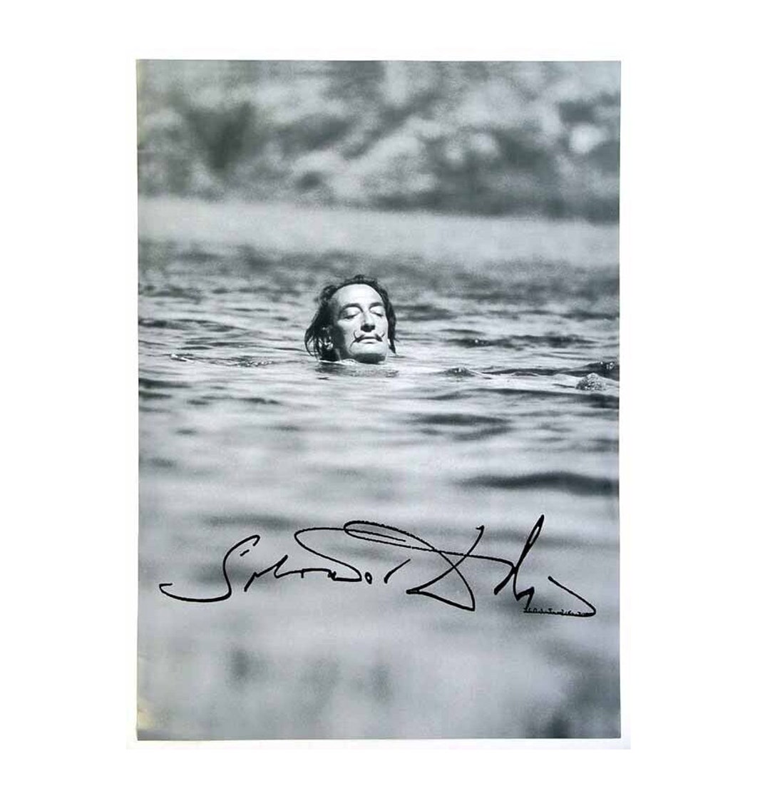 Salvador Dalì dalì Floating Ii Offset Lithographic Print, Dimensions 58 ...