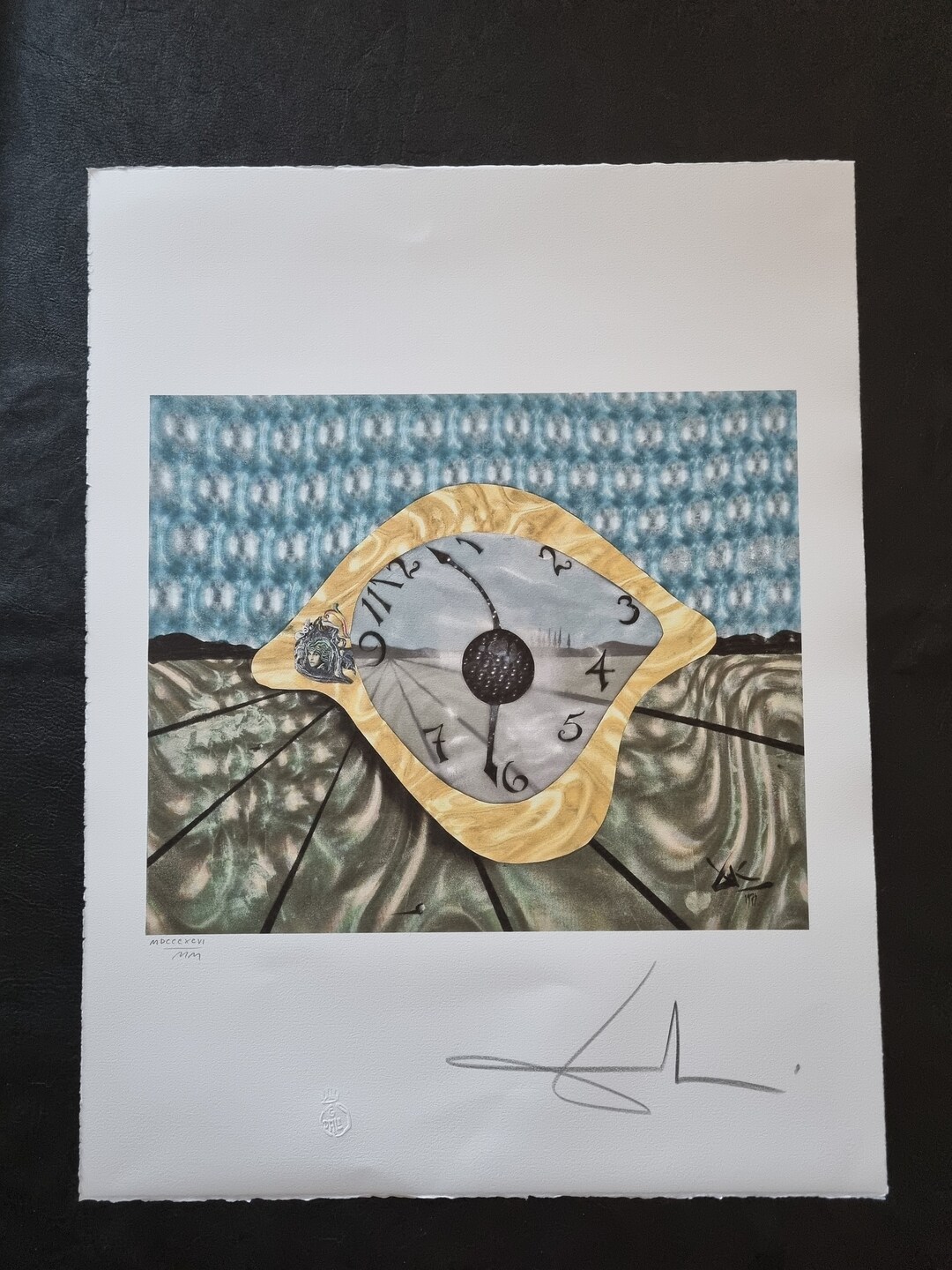 Salvador Dalì off Set Lithographic Reproduction, Numbered in Pencil ...