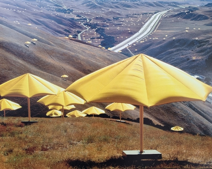 Christo and Jeanne Claude - "the Umbrellas" Japan - Usa" ©christo/photo ...