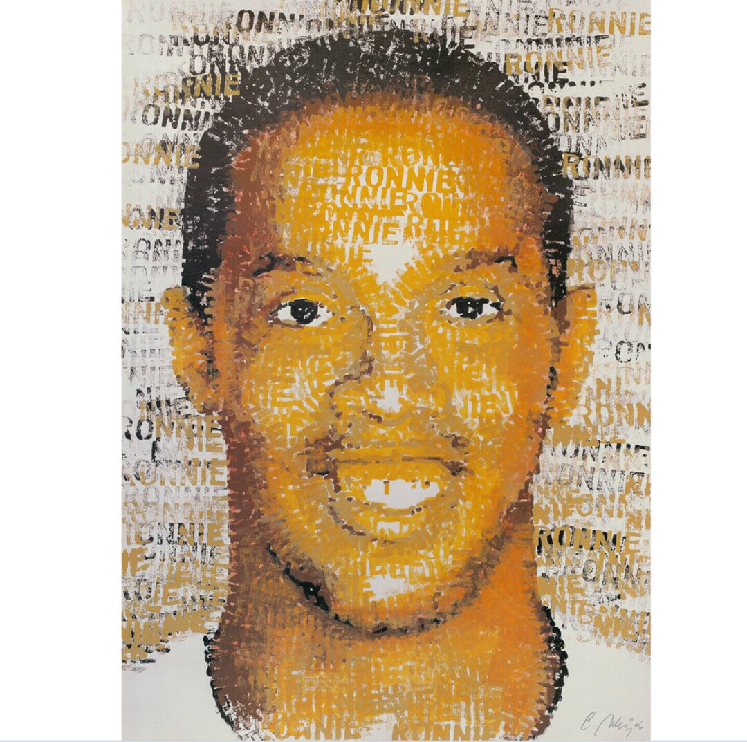 Ronaldinho, Footballer. Offset Lithograph, From 2006. Hand Signed and ...