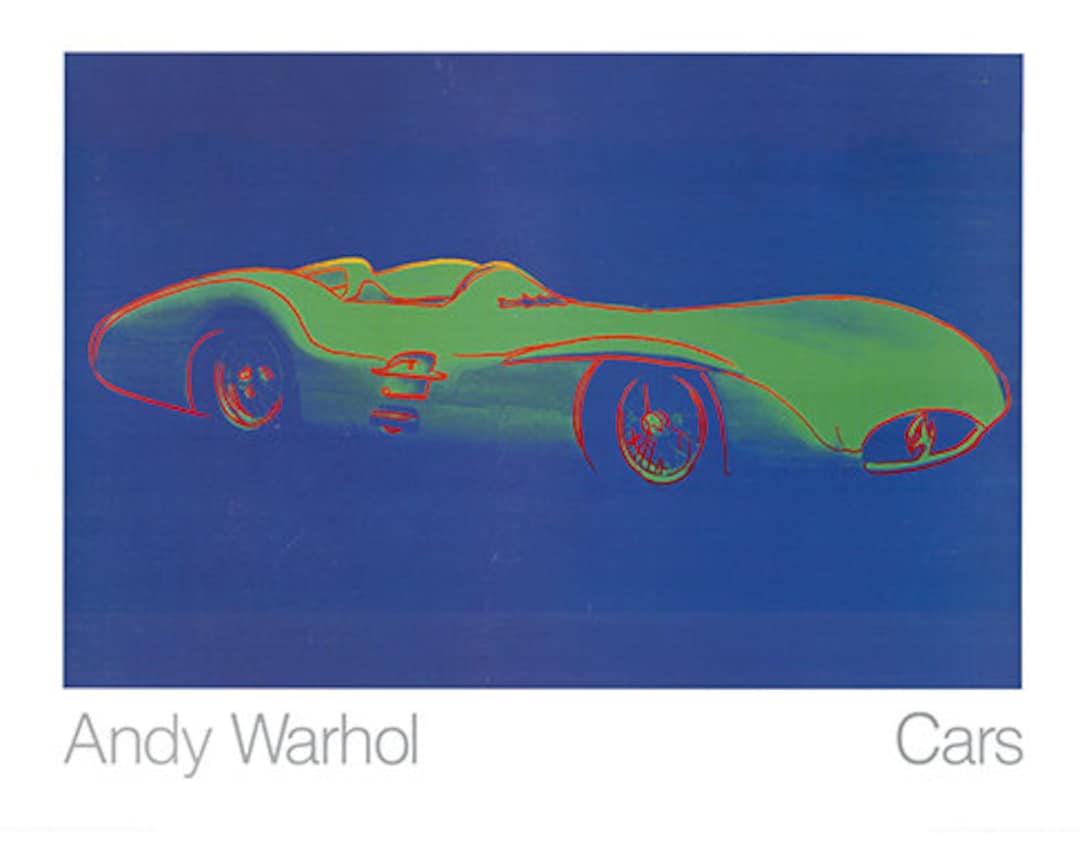 Andy Warhol "mercedes Benz Formula I, Racing Car W 196, 1954 ...
