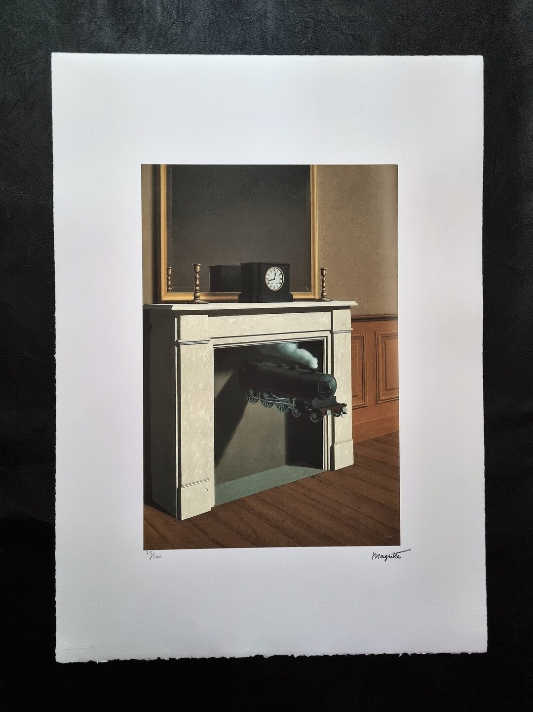 Rene Magritte Limited Edition Numbered by Hand Signature in - Etsy
