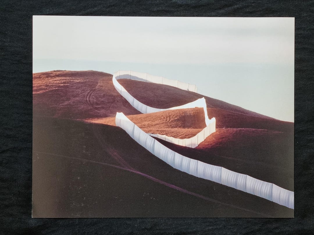Christo and Jeanne Claude "picket Fence, Sonoma and Marin Counties ...