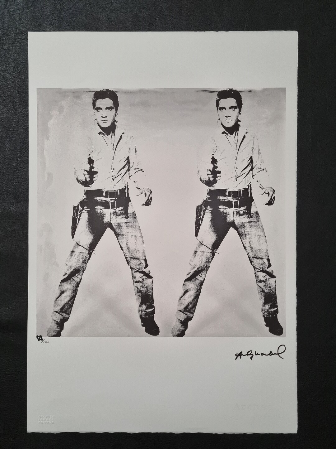 Andy Warhol Limited Edition 100 Copies Dimensions 56 X 38 Cm - Etsy
