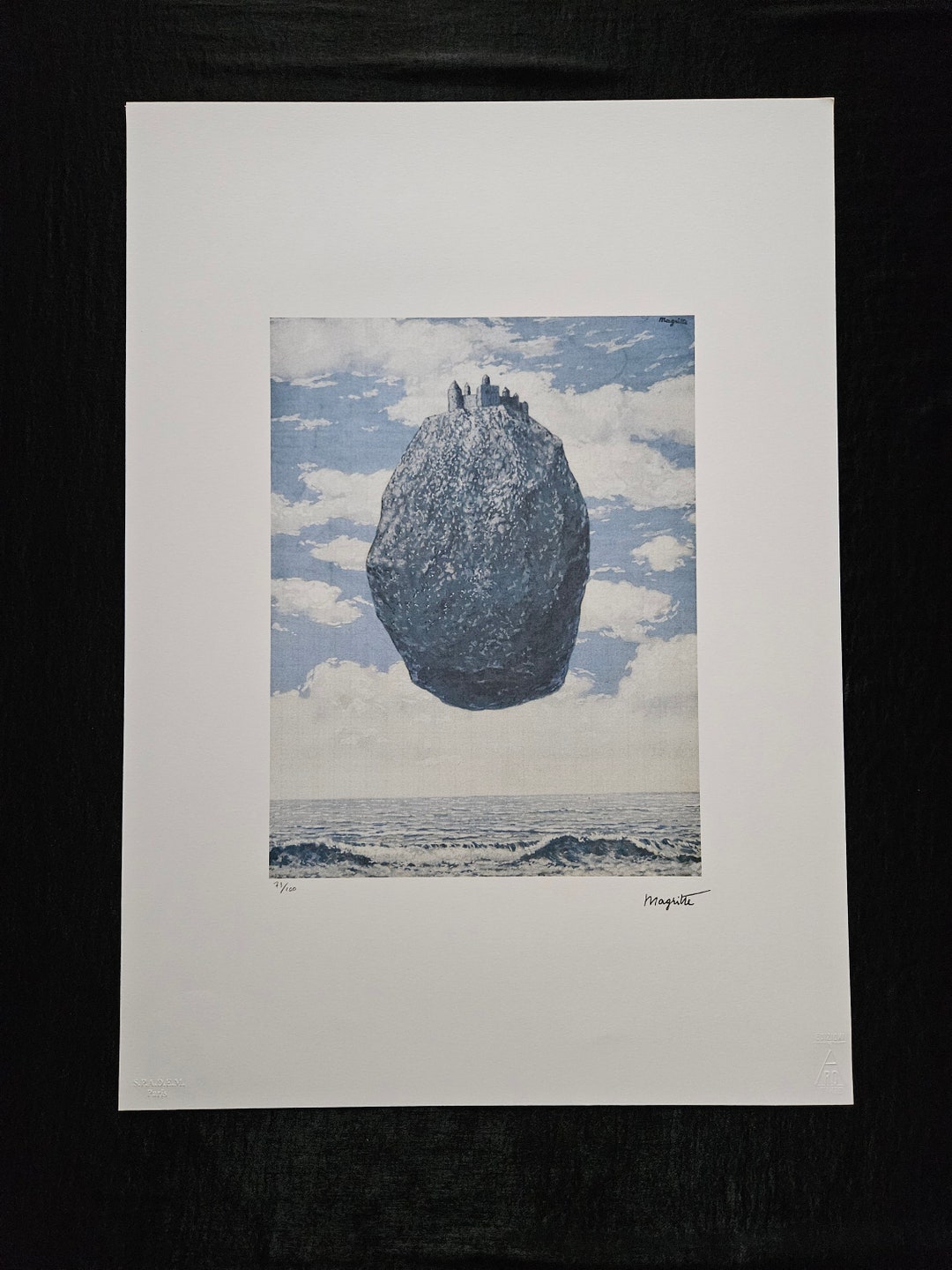 René Magritte Dimensions 50 X 70 Cm. 19.69 X 27.56 - Etsy