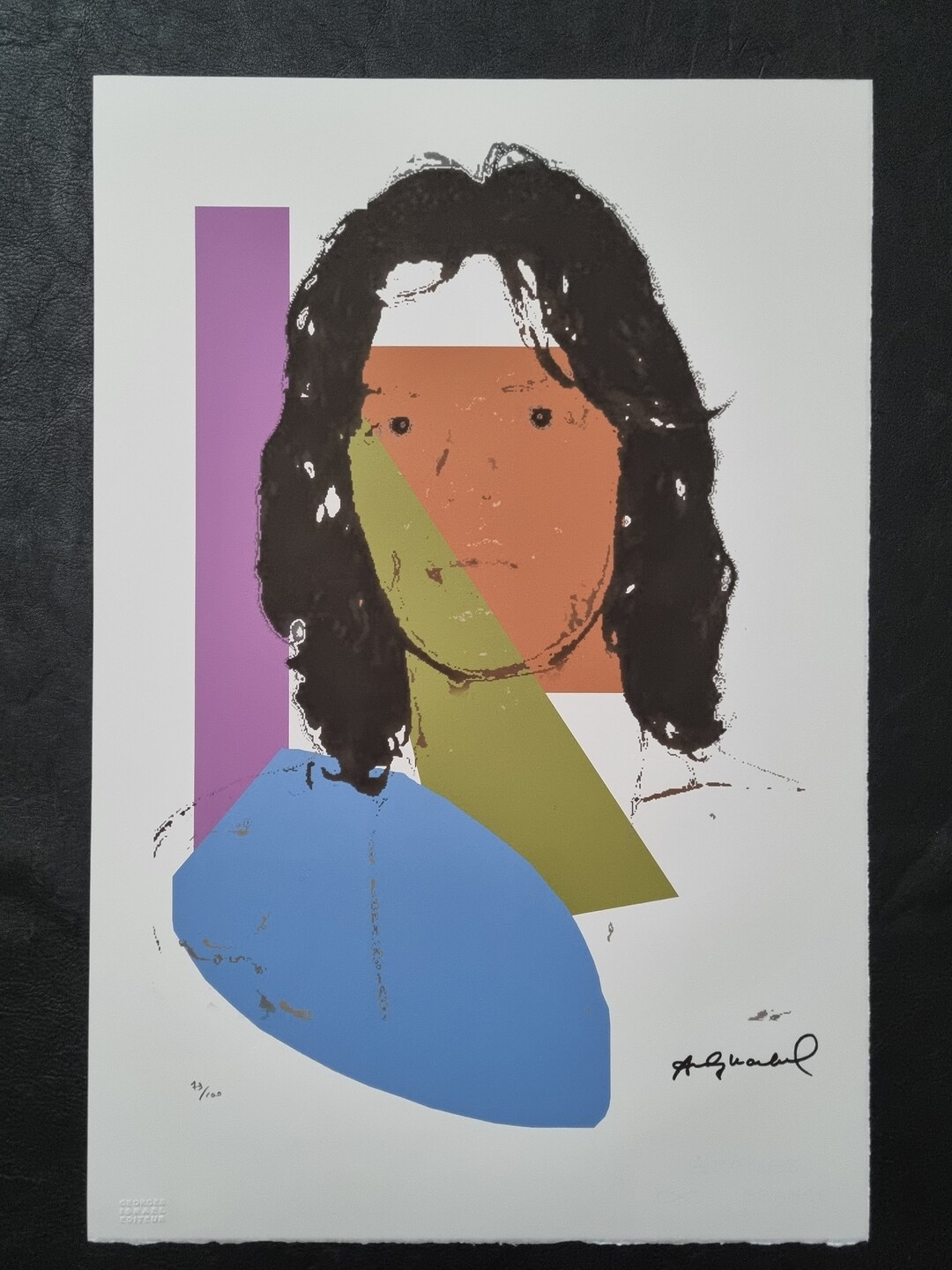 Andy Warhol Limited Edition 100 Copies Dimensions 56 X 38 Cm - Etsy