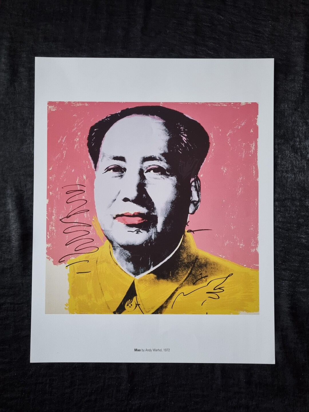 Mao by Andy Warhol 2007 Reproduction Approved by the Foundation ...