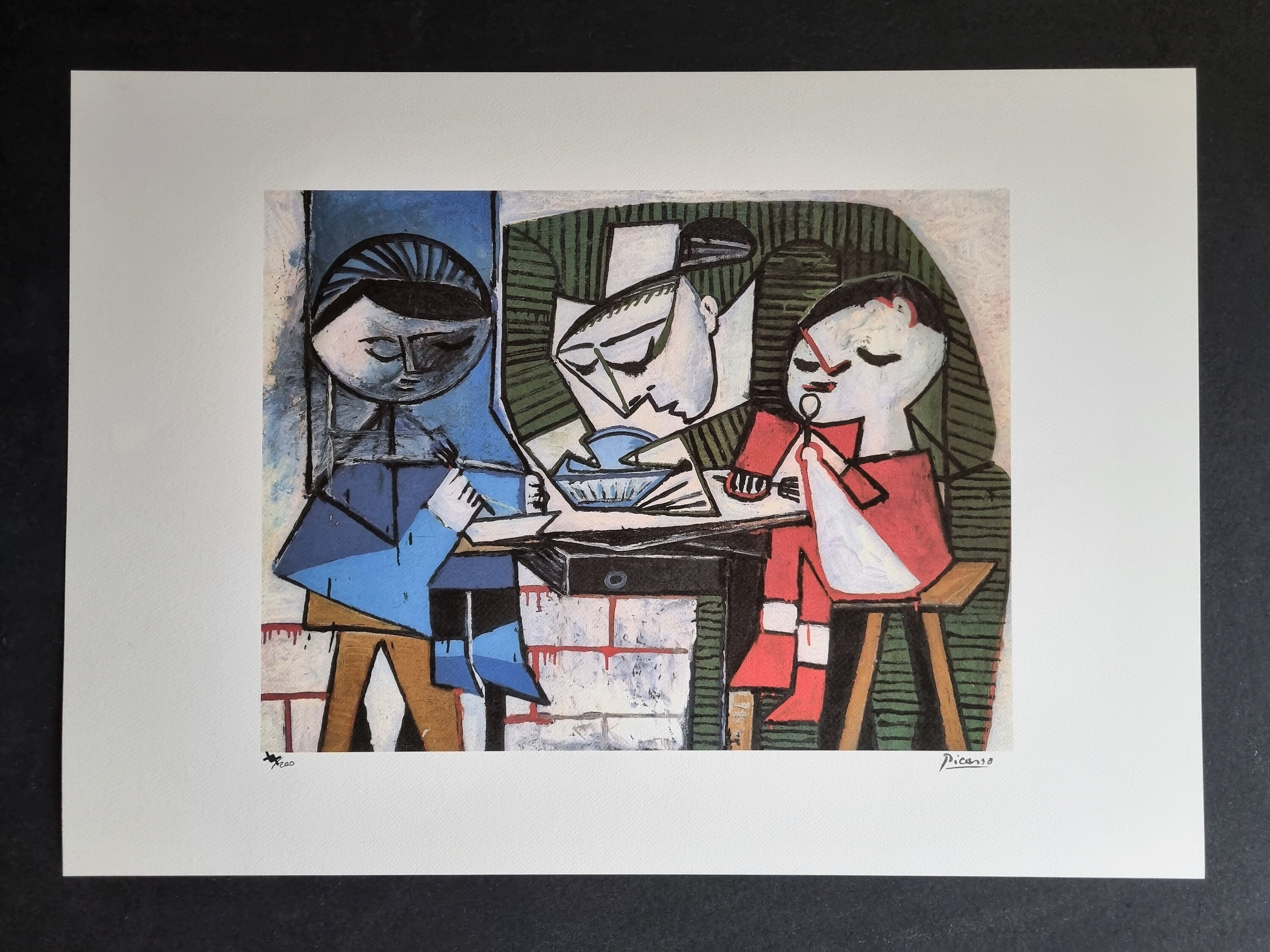 Pablo Picasso Lithographic Edition Reproduced in 200 Copies Numbered in ...