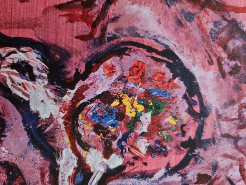 Marc Chagall song of Songs V Lithograph From the - Etsy