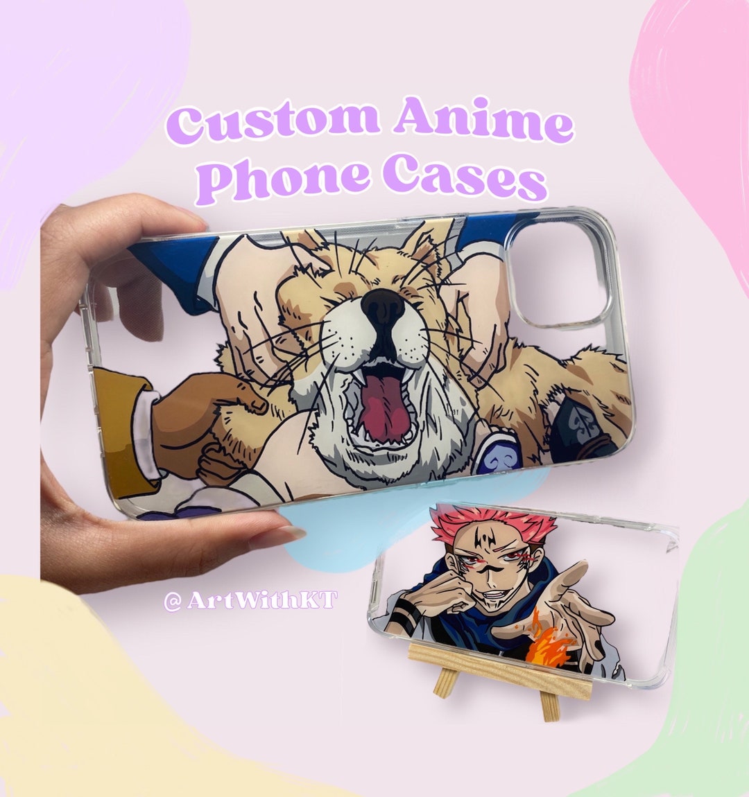 CUSTOM Hand Painted Cases | ANIME | CARTOON | iPhone & Android | - Etsy