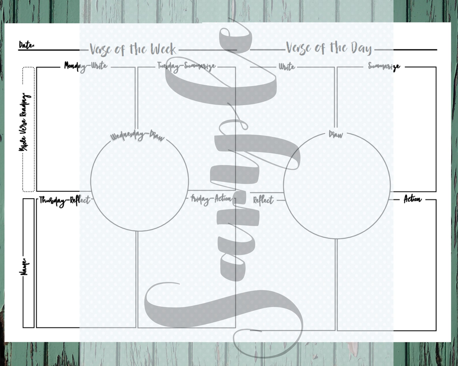 Printable Bible Verse, Memory Verse, Memorize Scripture Printable ...