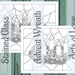 Stained Glass Advent Wreath, Advent Activity, Catholic, Advent Acts of ...