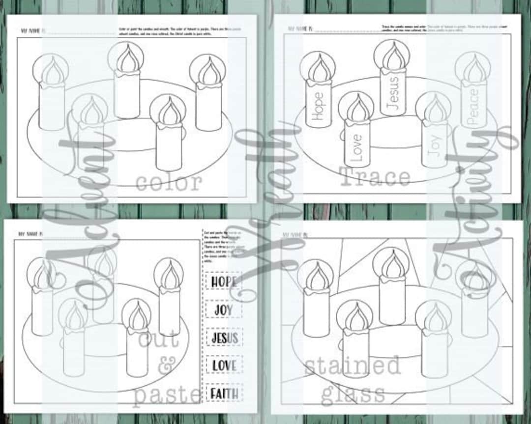 Advent Acrostic Poems, Advent Printable Activity, Advent, Catholic ...