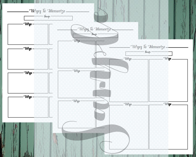 Printable Bible Verse, Memory Verse, Memorize Scripture Printable ...