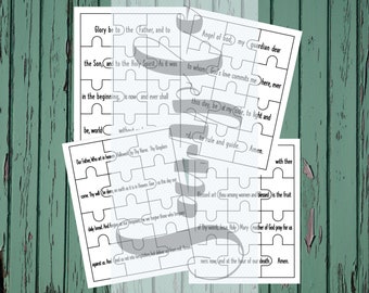 Catholic Prayers Card Bundle Instant Download Printable - Etsy