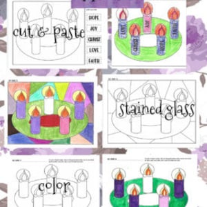 Advent Acrostic Poems, Advent Printable Activity, Advent, Catholic ...