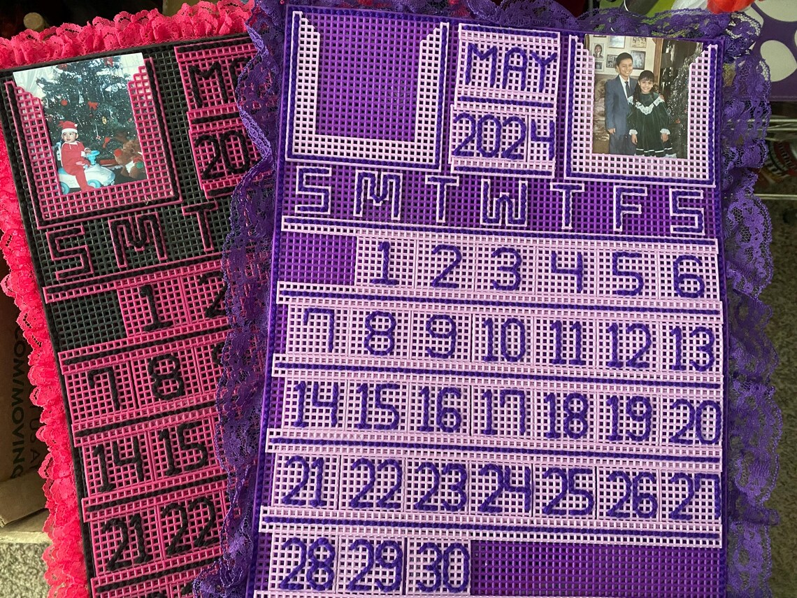 20 Year Canvas Calendar | Customizable - Etsy