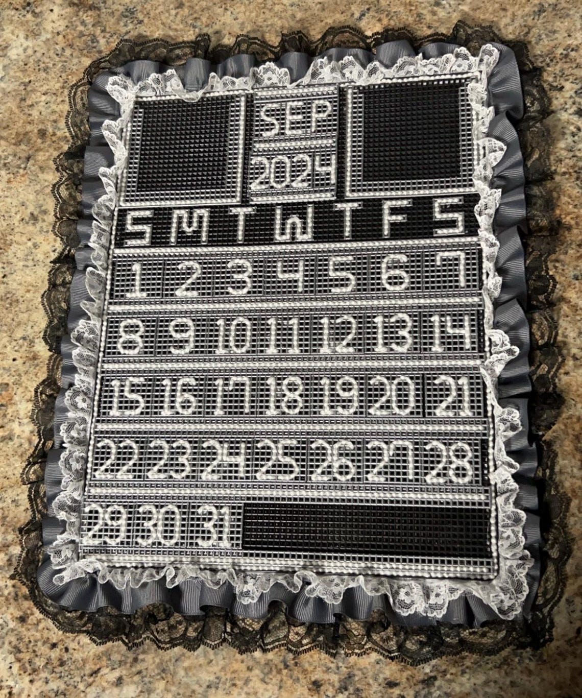 20 Year Canvas Calendar | Customizable - Etsy