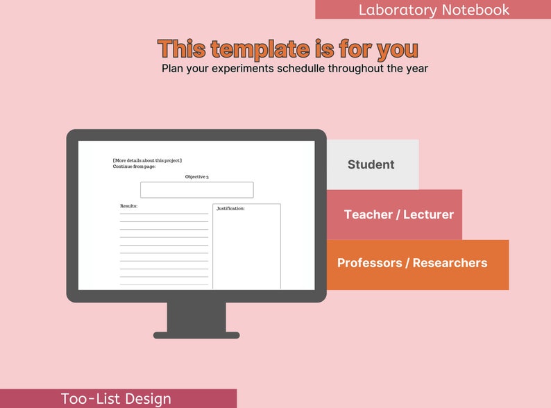 Laboratory Notebook for Students, Researcher, Lecturer, Professors ...