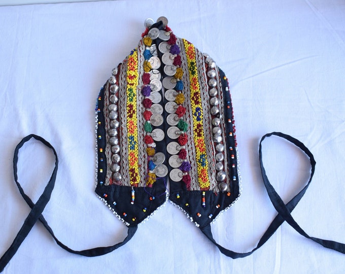 Afghani Belt, Belly Dance Belt, Vintage Banjara Belt, Tribal Kuchi Belt ...
