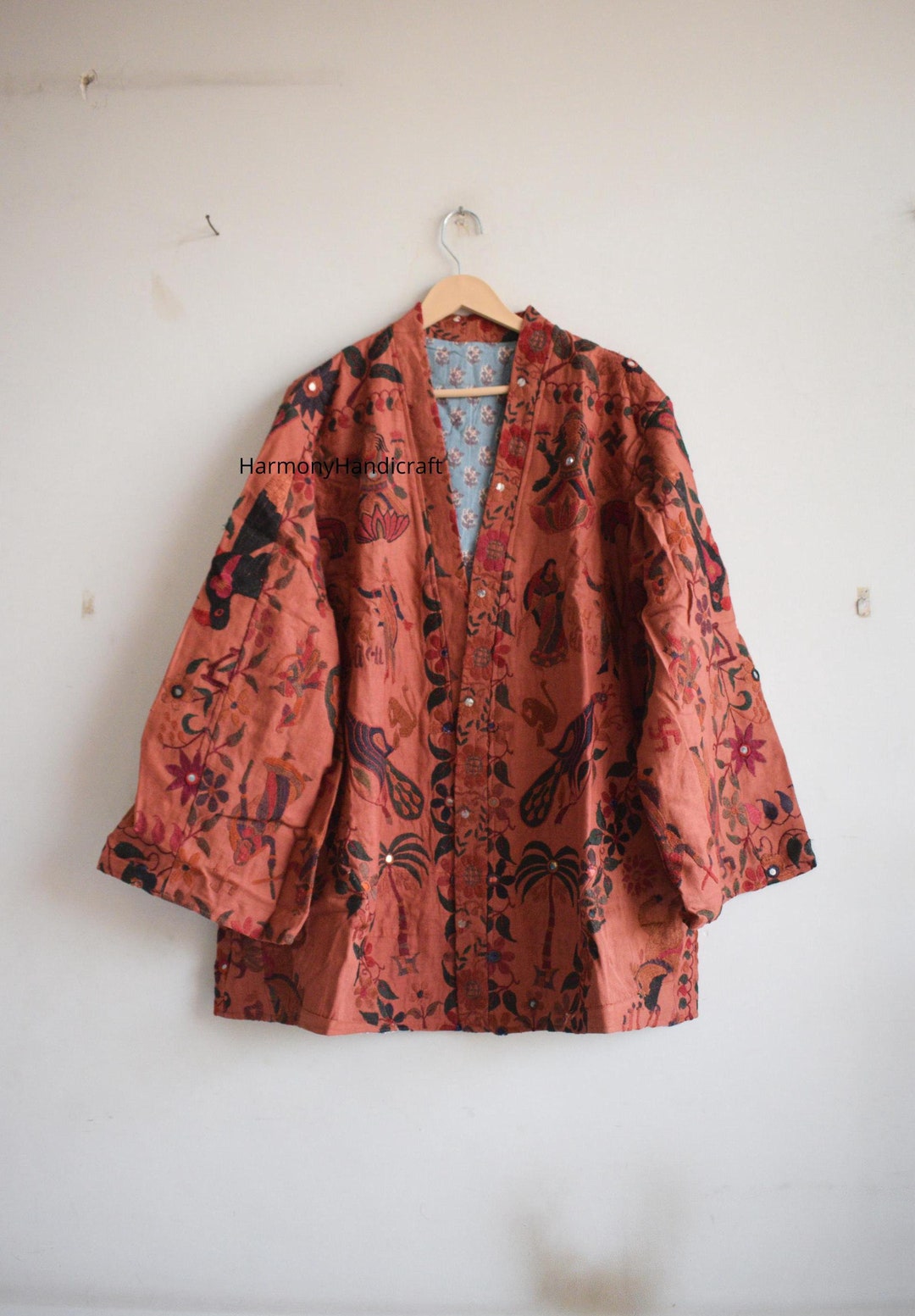 Vintage Banjara Jacket, Indian Handmade Embroidery Jacket, Women ...