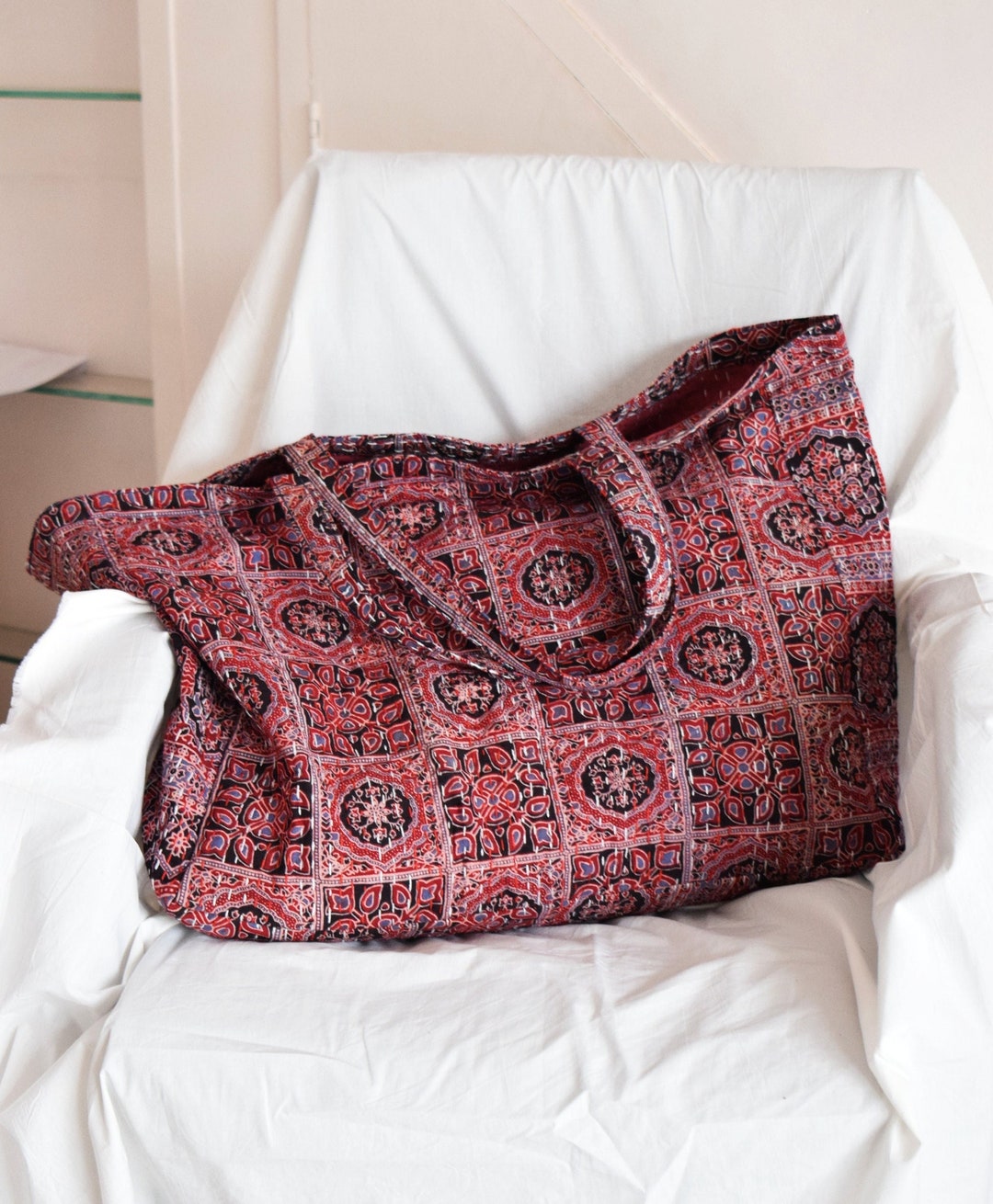 Recycled Cotton Kantha Bag, Kantha Tote Bag, Indian Vintage Bag, Jhola ...