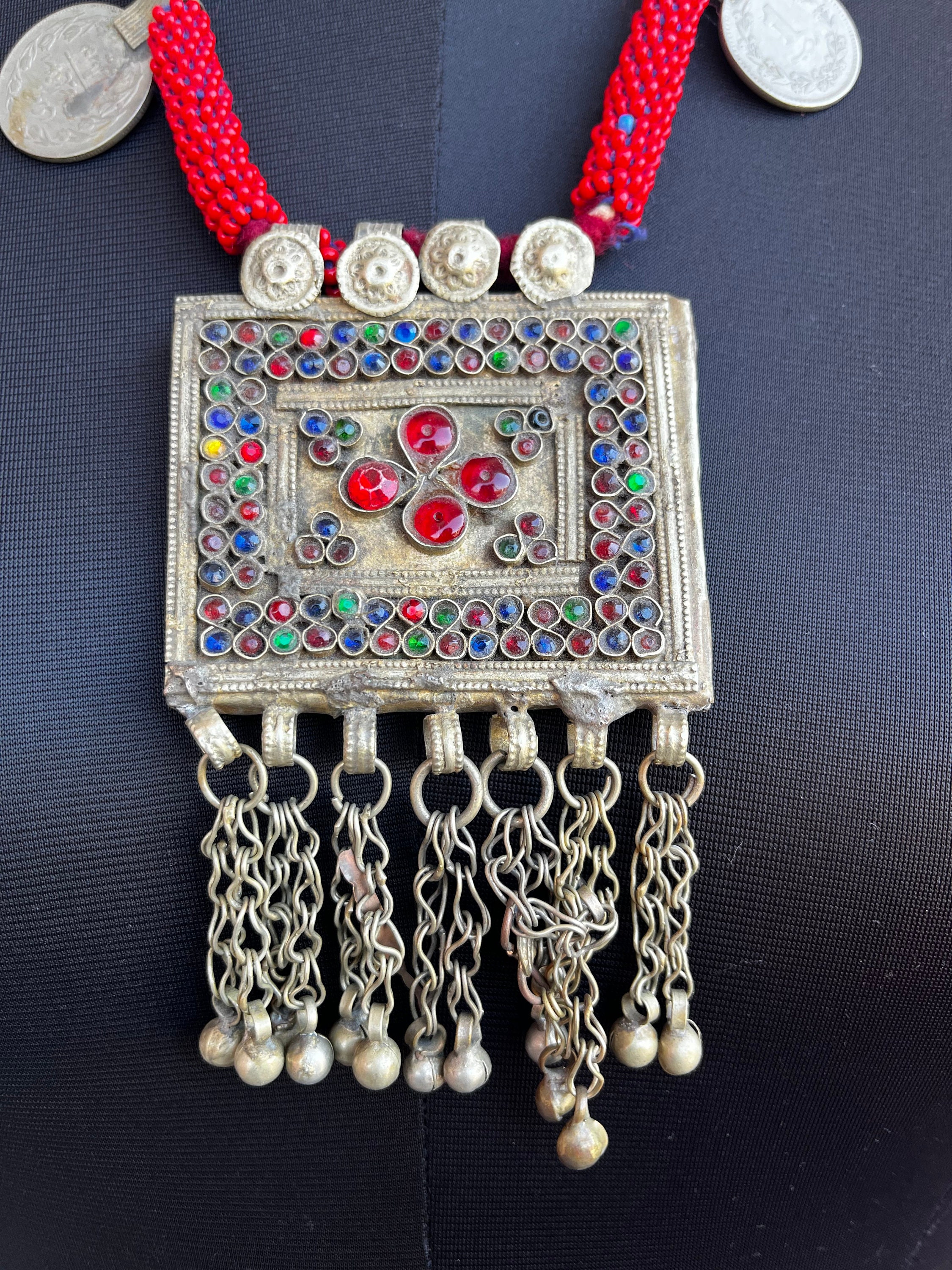 Afghani Jewellery, Afghani Necklace, Boho Jewellery, Banjara Jewellery ...