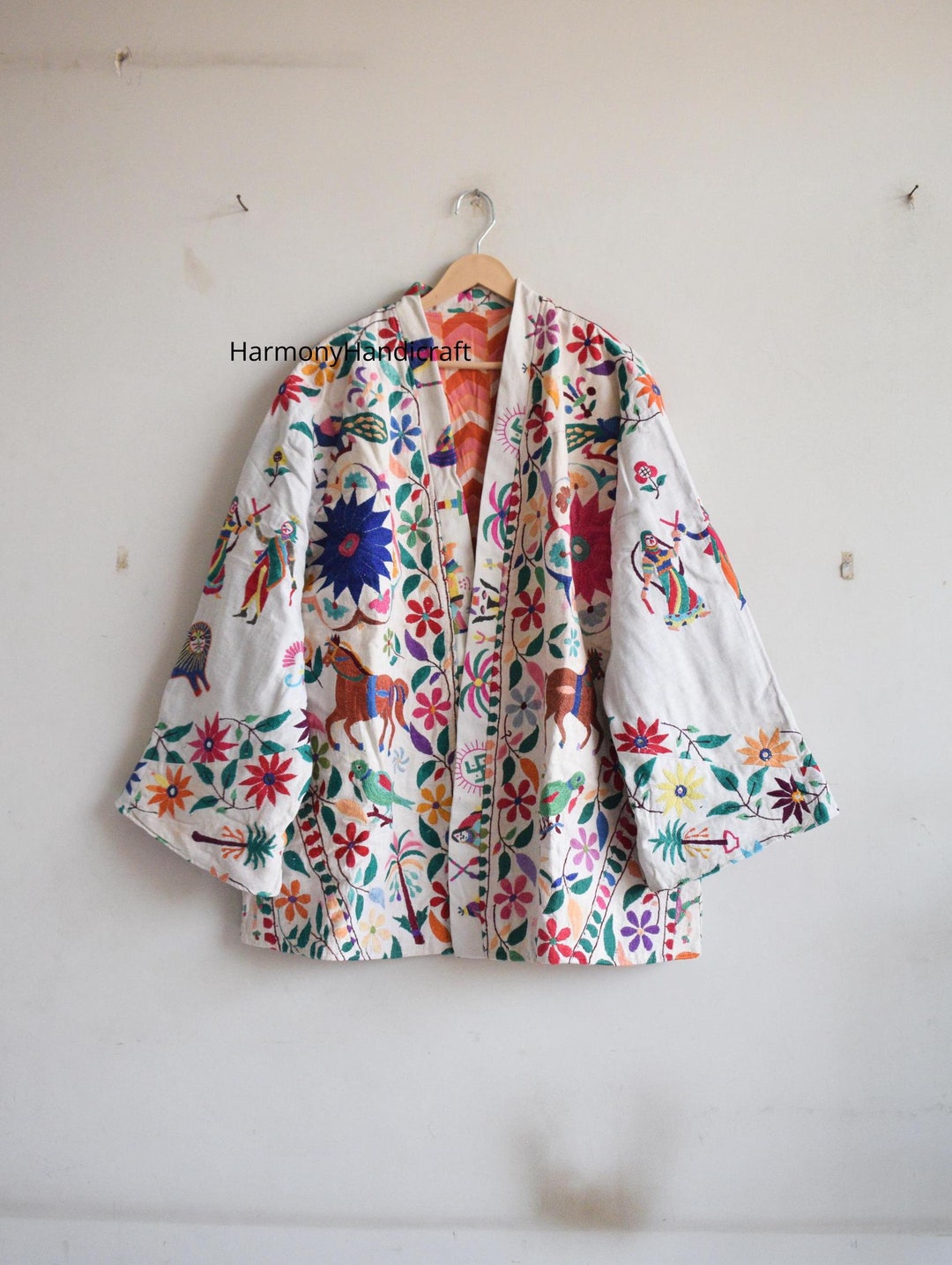 Vintage Banjara Jacket, Indian Handmade Embroidery Jacket, Women ...