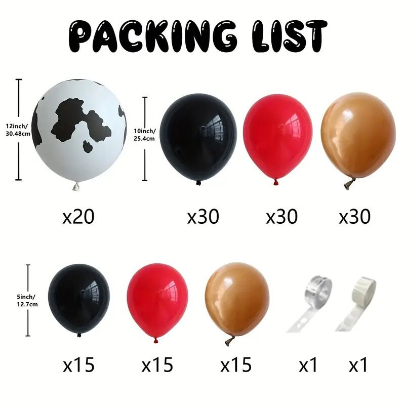 Western Balloon Garland - Etsy