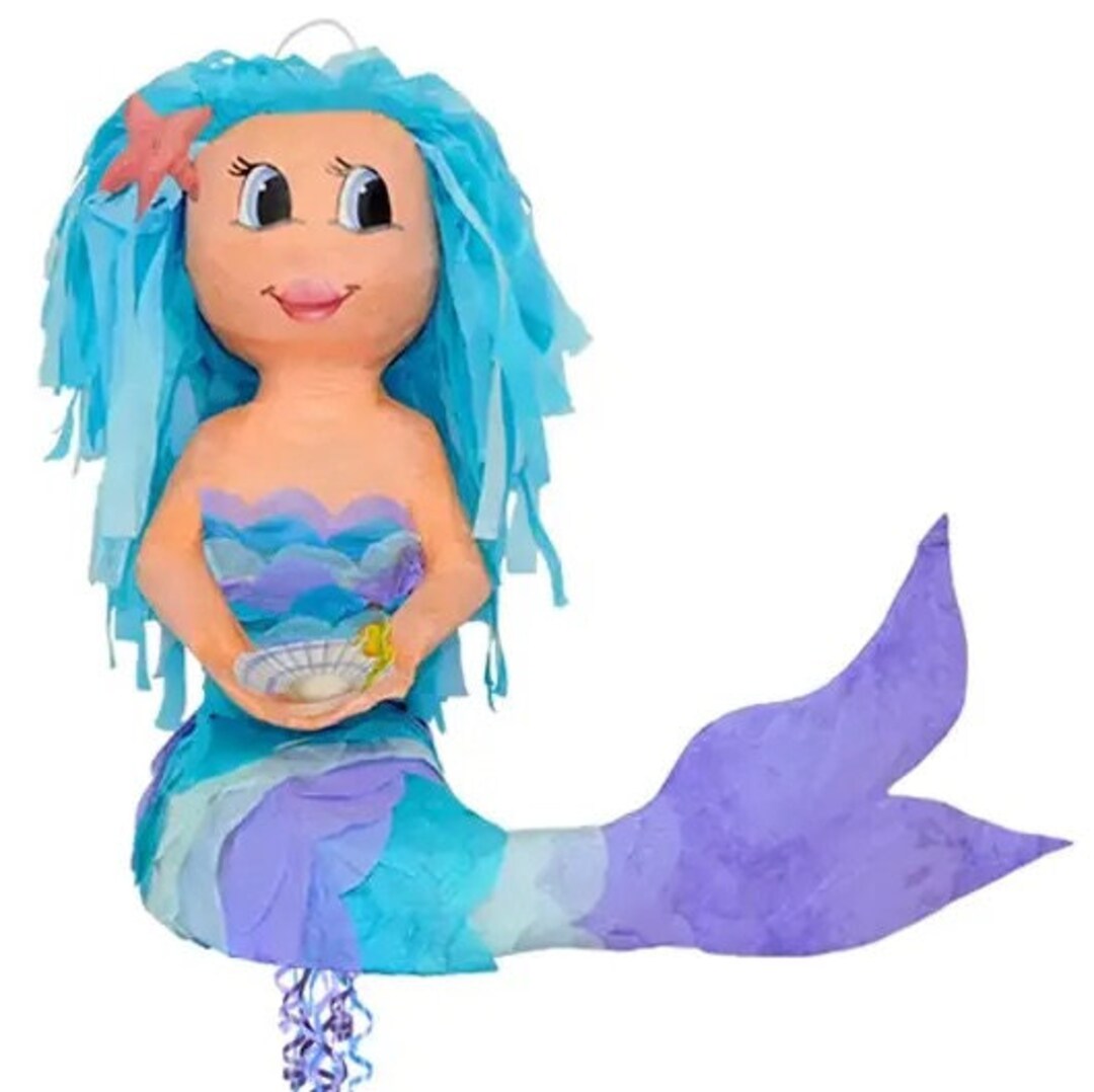 Mermaid Pull-string Piñata - Etsy