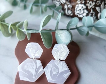 Translucent Clay Earrings - Etsy