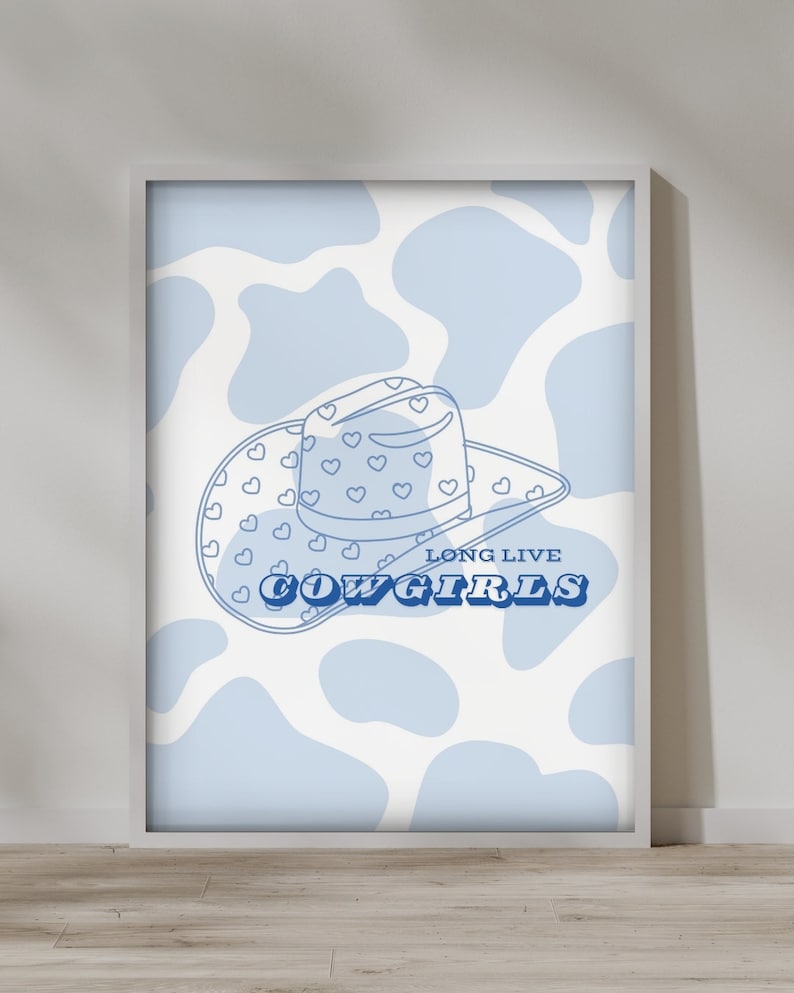 Morgan Wallen Inspired Country Music Wall Art Prints, Cowgirl Poster ...