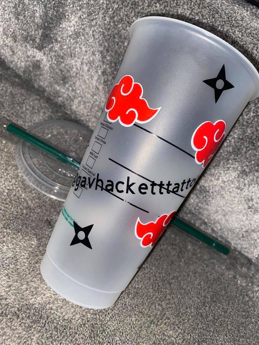 Itachi Uchiha Inspired Akatsuki Starbucks Cold Cup Home & Living ...