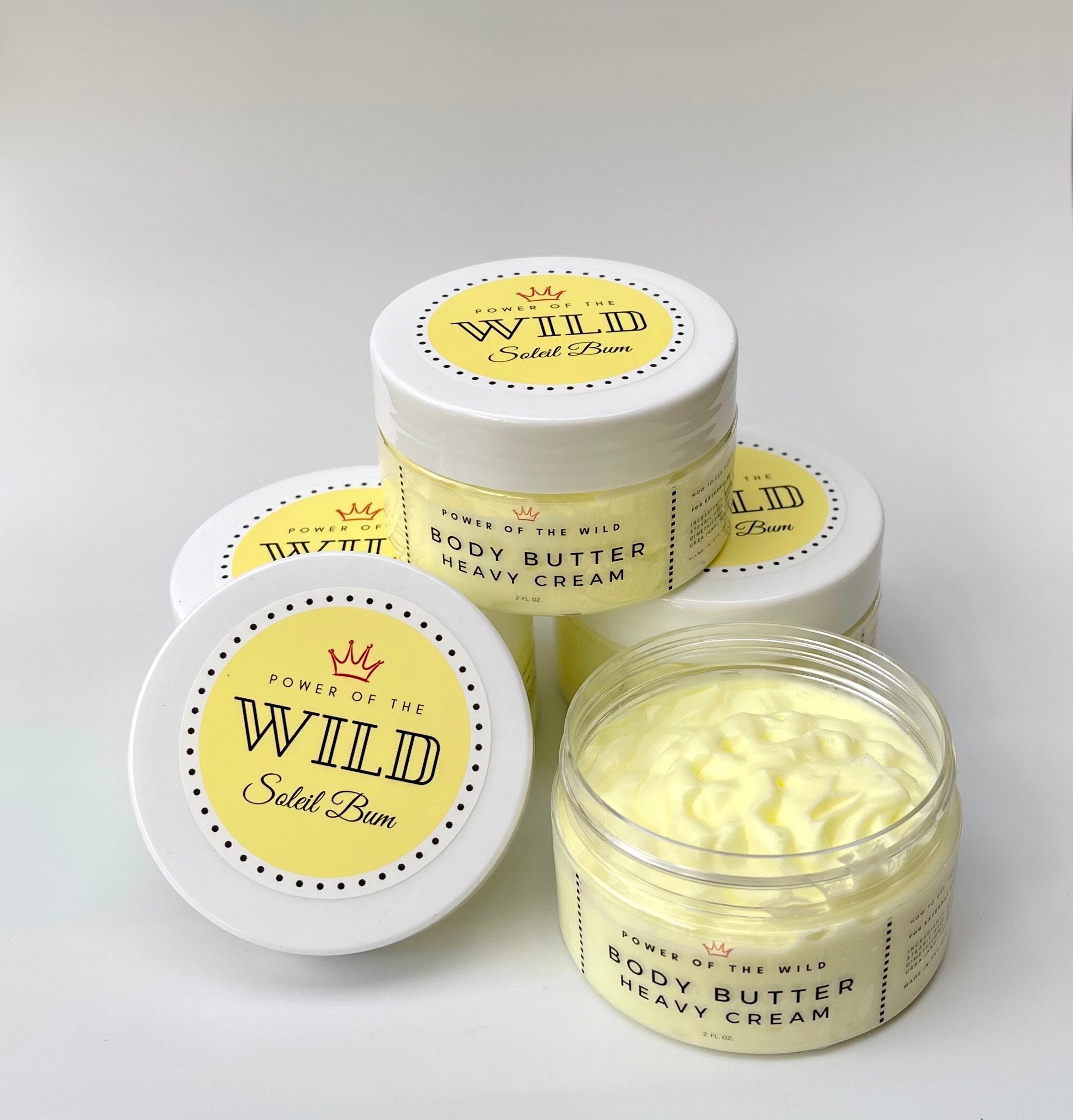 Soleil Bum Body Butter- Heavy Cream | Emulsified | Brazilian Cream | 3 ...