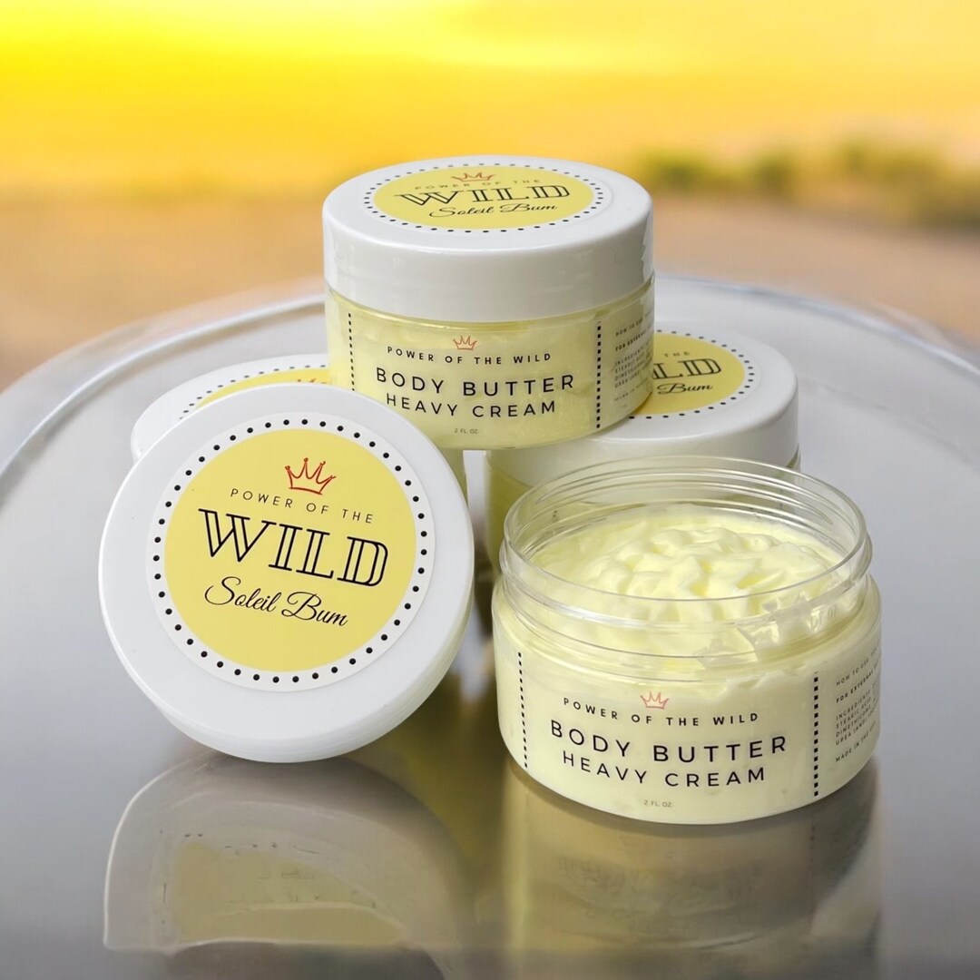 Soleil Bum Body Butter- Heavy Cream | Emulsified | Brazilian Cream | 3 ...