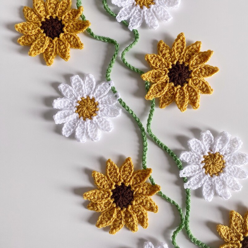 Flower Garland Wall Decor - Etsy