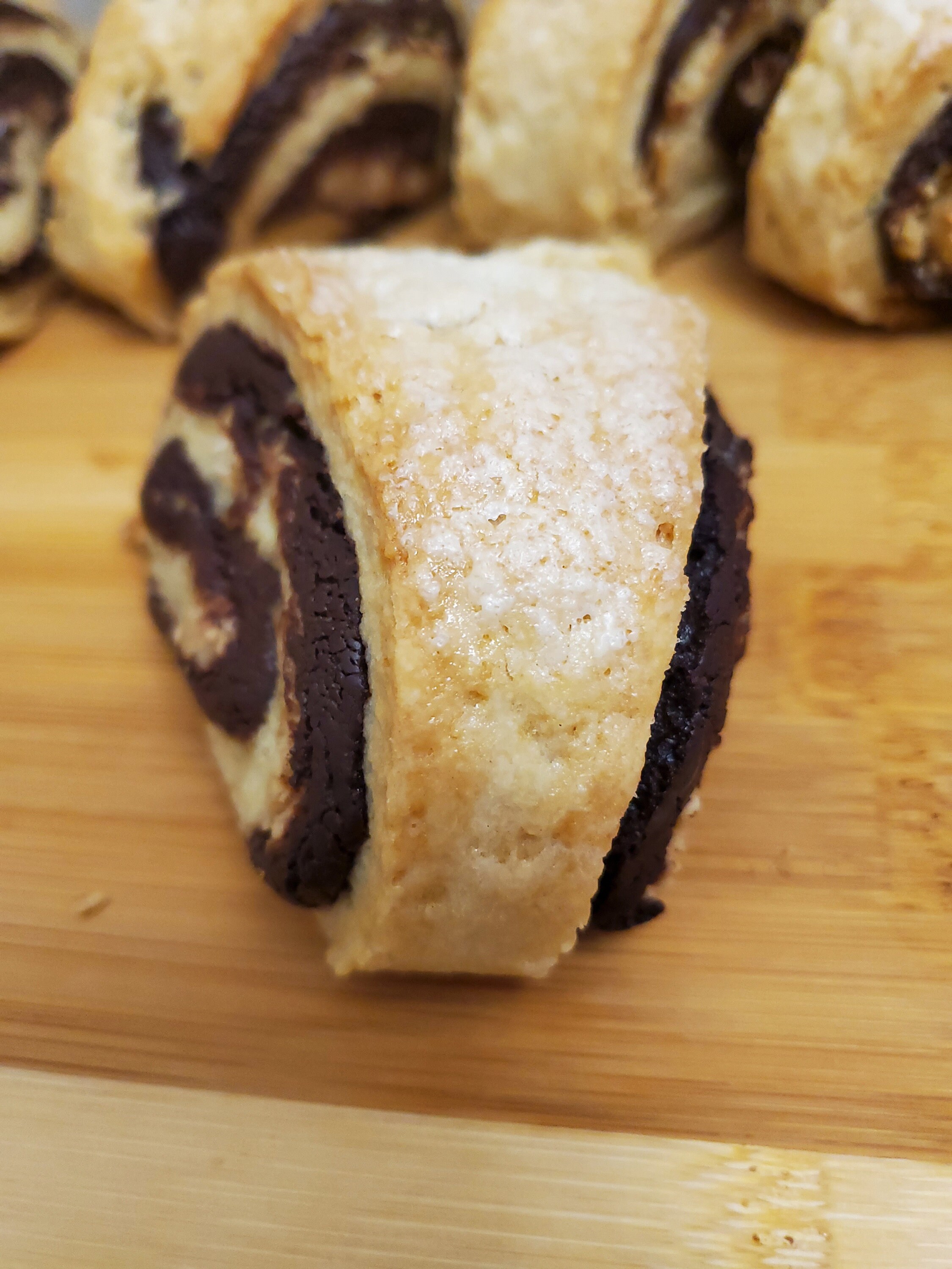 Vegan Chocolate Hazelnut Swirl Scones - Etsy
