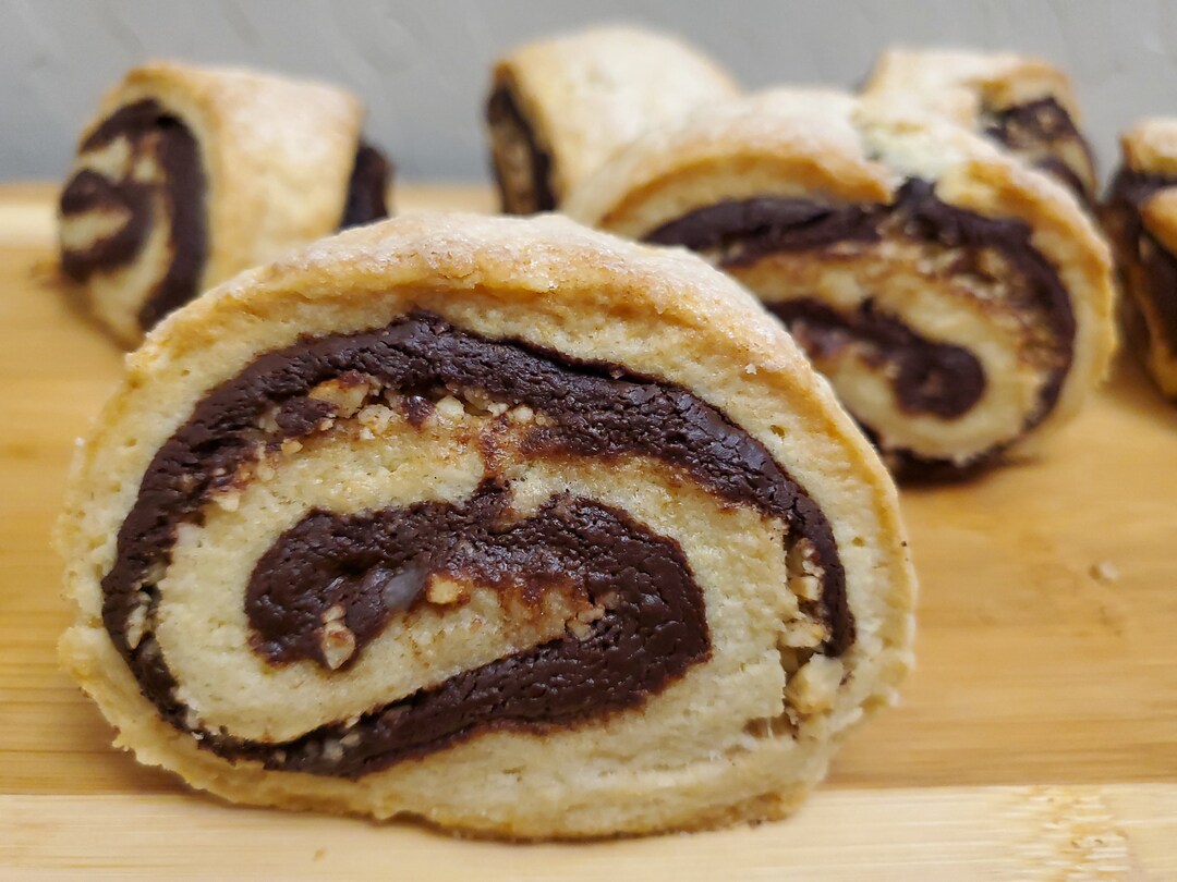 Vegan Chocolate Hazelnut Swirl Scones - Etsy