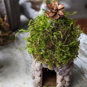 Miniature Stone Cottage Garden Decor. - Etsy