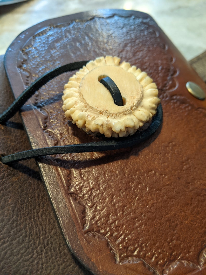 Leather Bushcraft Bag/belt Pouch With Removable Shoulder Strap | Etsy