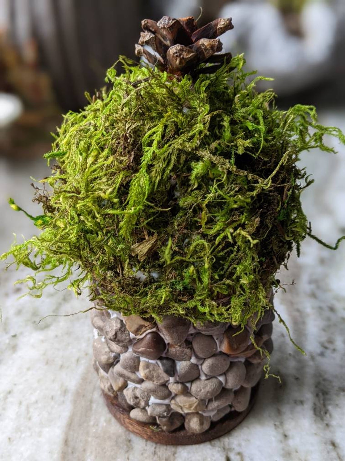 Miniature Stone Cottage Garden Decor. - Etsy